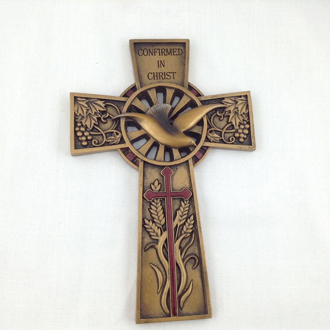 Confirmation Cross - pearl effect | Church Stores