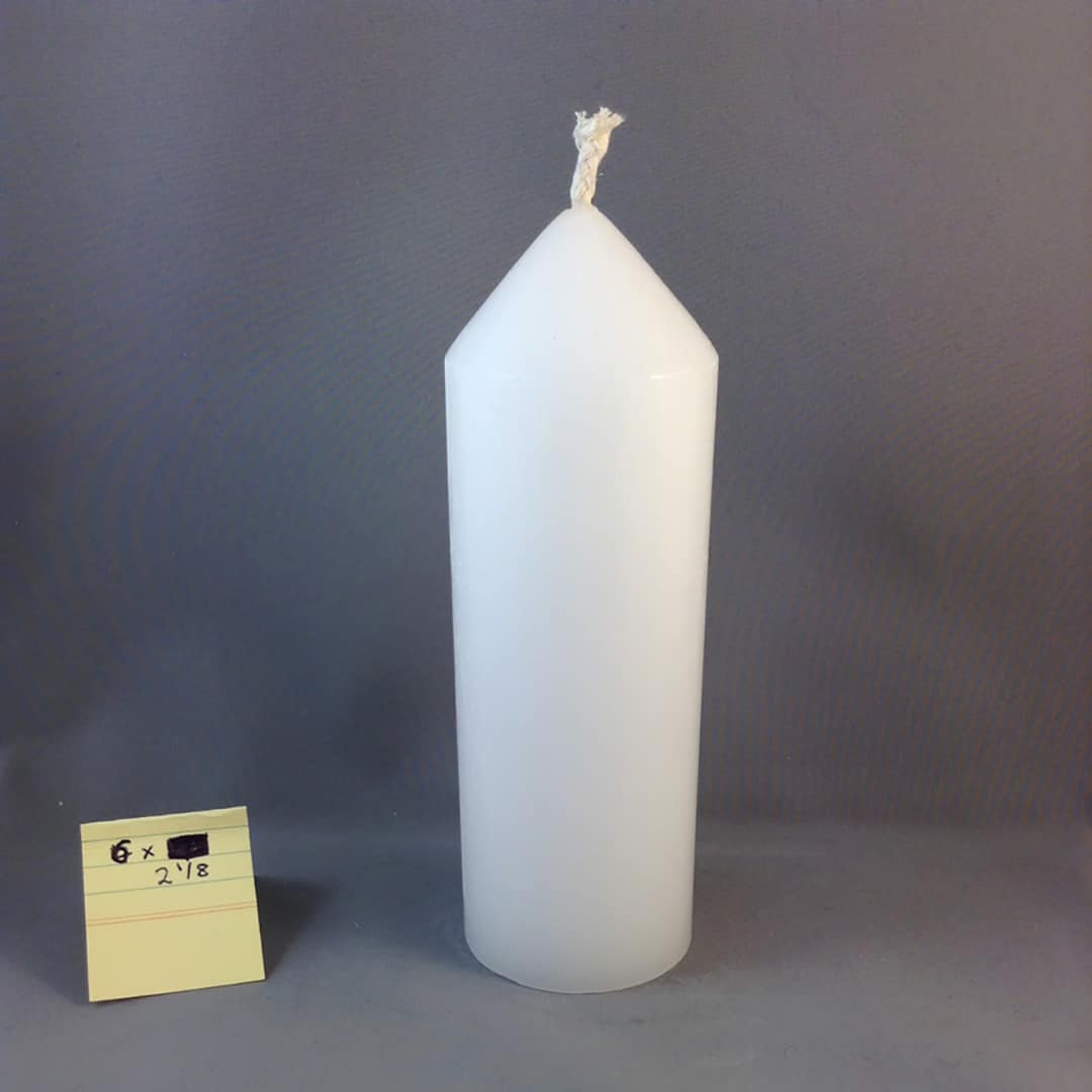 6 x 2.1/8 inch (150x54mm) candle | Church Stores