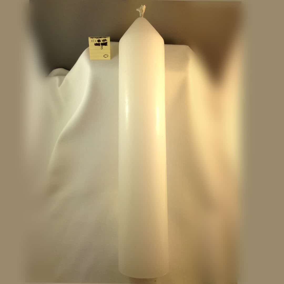 15 x 3 inch (380x74mm) candle | Church Stores