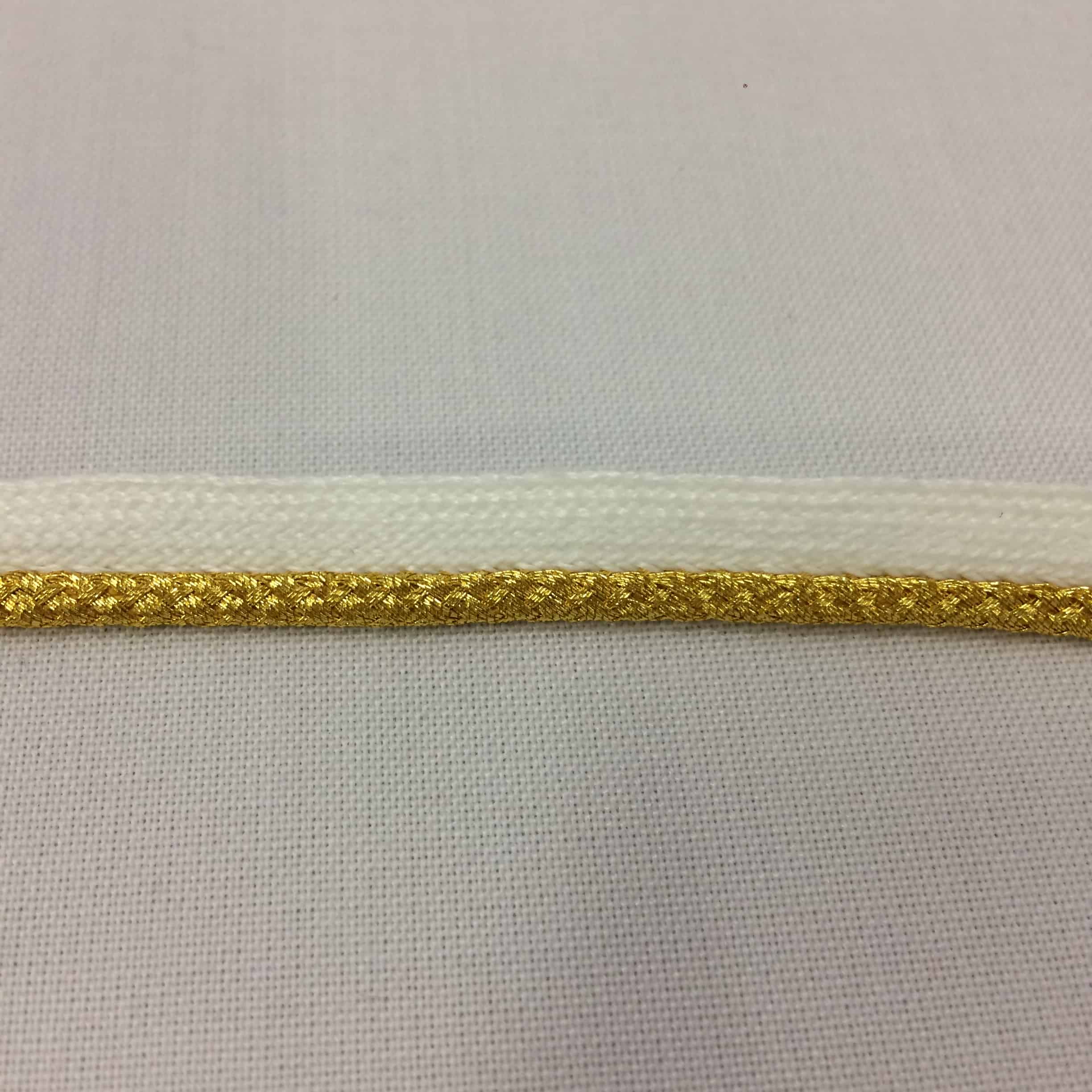Bright Gold Metal Insertion Piping | Church Stores