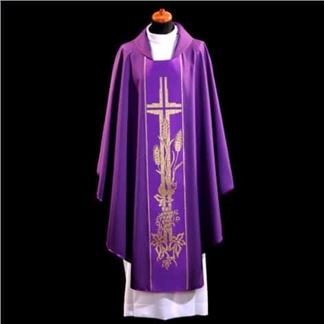 Chasuble - Modern Cross Design - 4 colour options | Church Stores