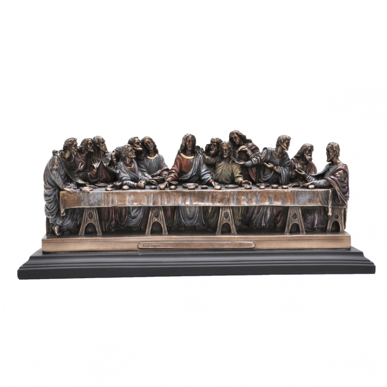 Coptic Icon Last Supper 26.5x9cm | Church Stores