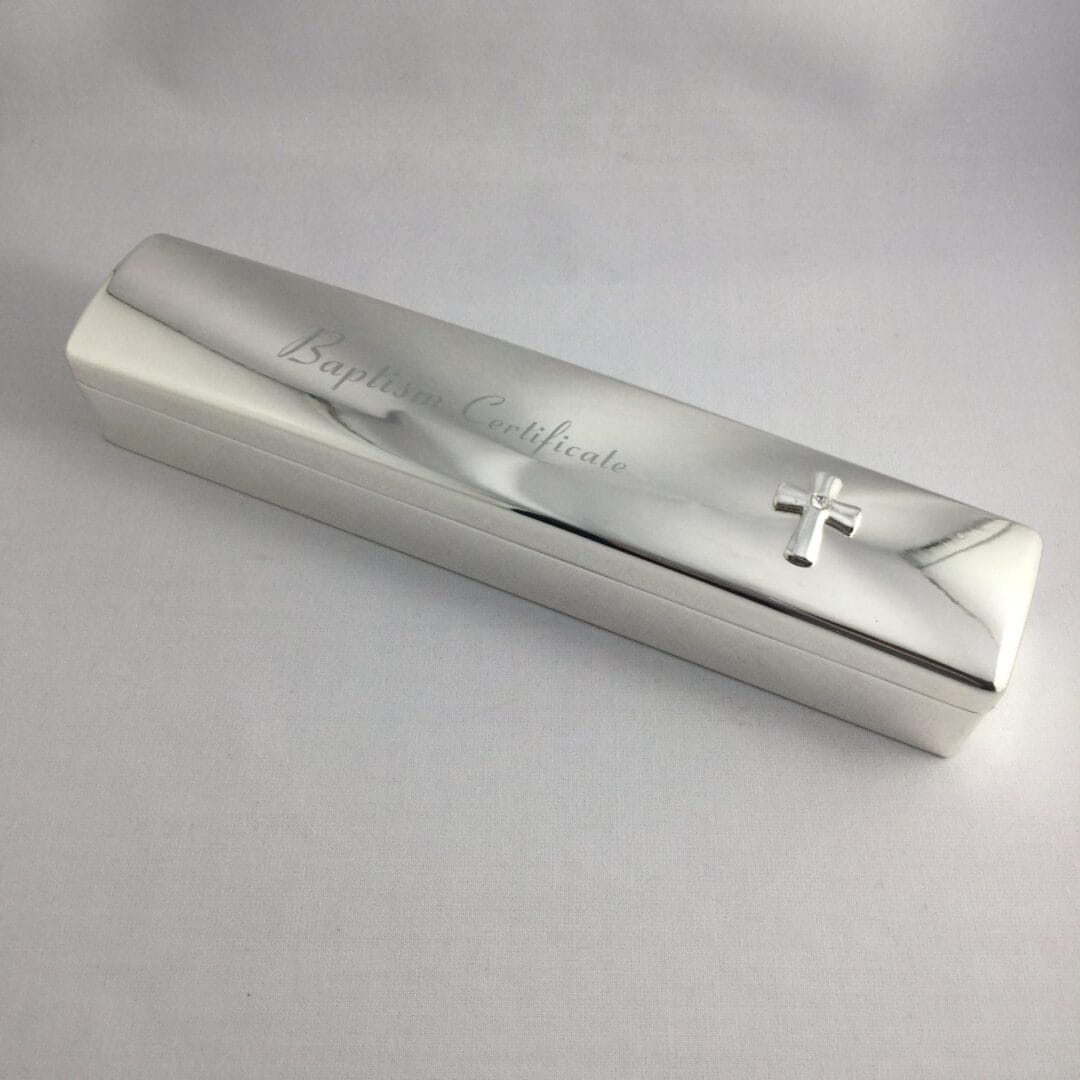 Baptism Certificate Box | Church Stores