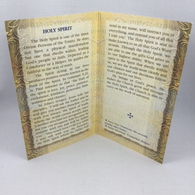 Holy Spirit Bi-fold Card | Church Stores
