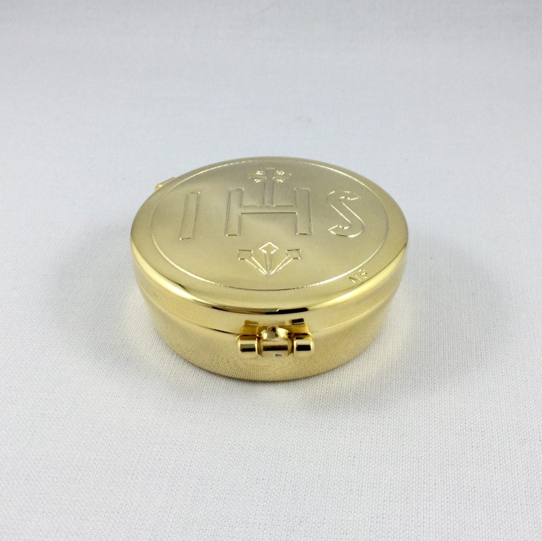 Pyx Gold Plated Additional Capacity 5.5cm x 2cm | Church Stores
