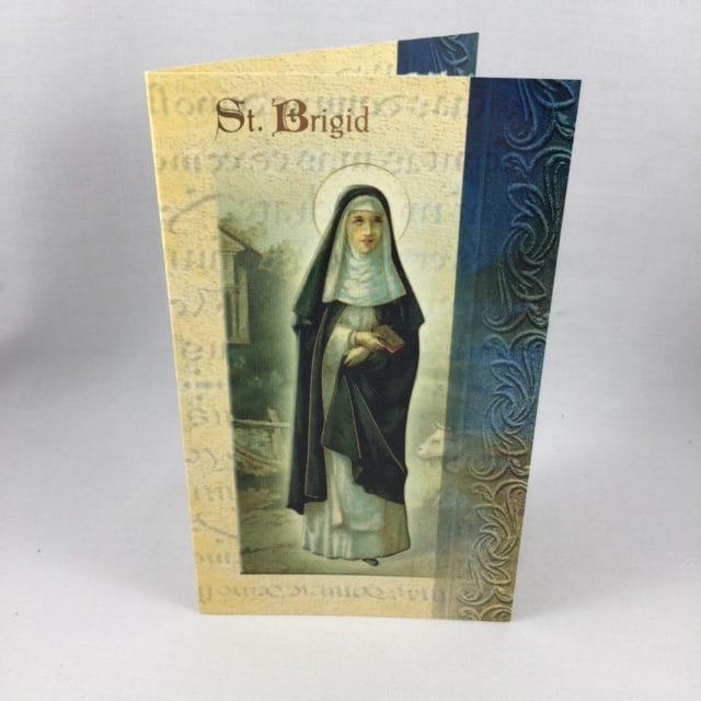 St Brigid Bi-fold Card | Church Stores