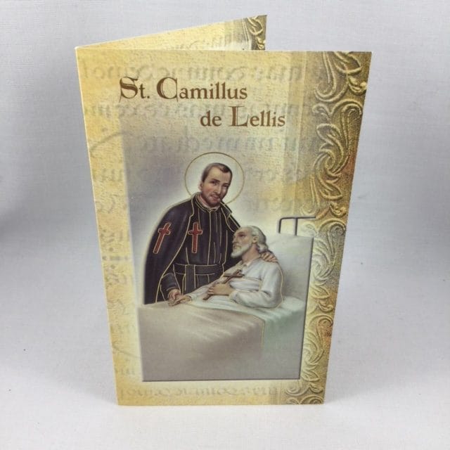 St Camillus De Lellis Bi-fold Card | Church Stores