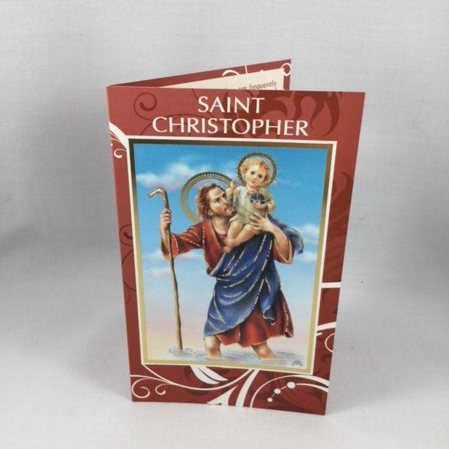 St Christopher Bi-fold Card | Church Stores
