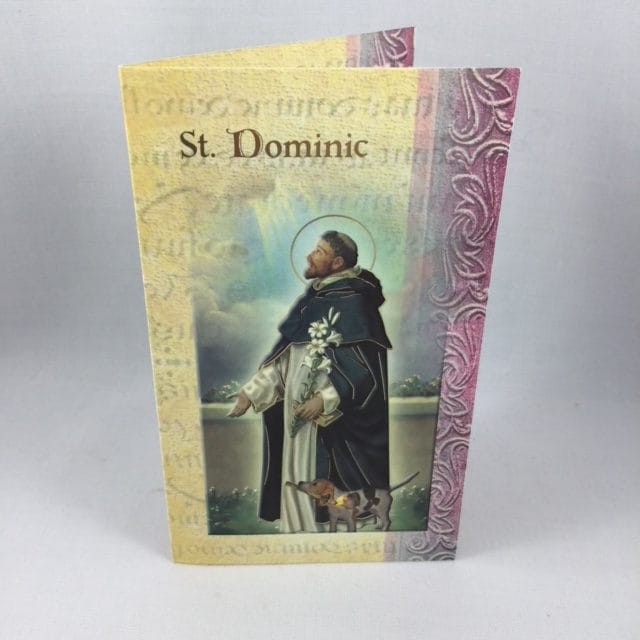 St Dominic Bi-fold Card | Church Stores