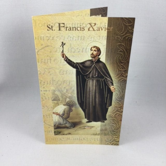 St Francis Xavier Bi-fold Card | Church Stores