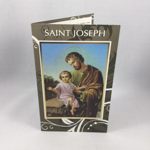 St Joseph Bi-fold Card | Church Stores