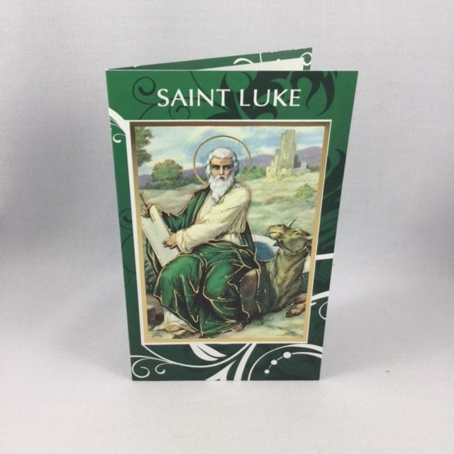 St Luke Bi-fold Card | Church Stores