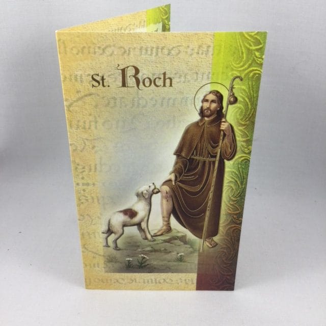 St Roch Bi-fold Card | Church Stores