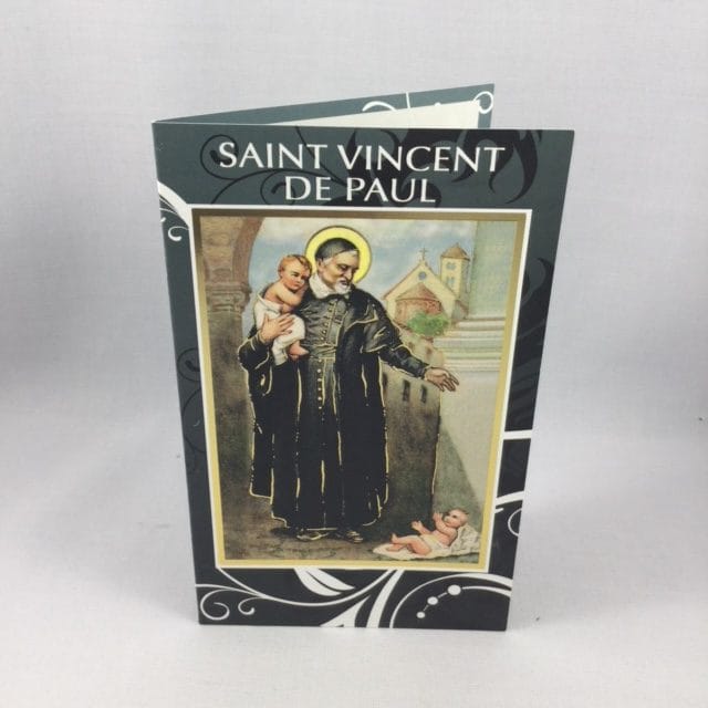 St Vincent de Paul Bi-fold Card | Church Stores