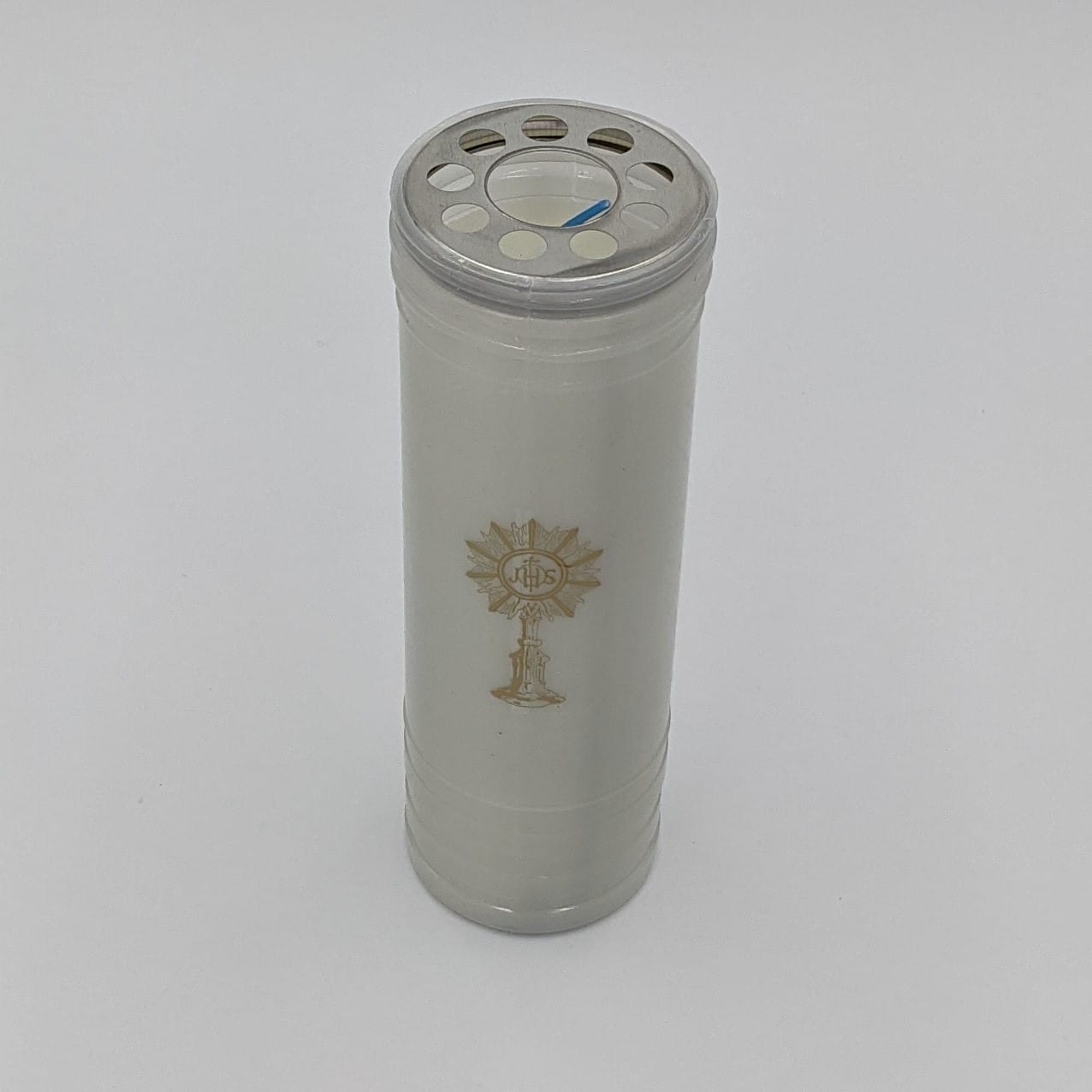 White Devotional Candle Monstrance design | Church Stores