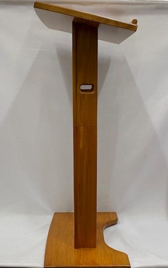 Lectern Timber Light Colour | Church Stores