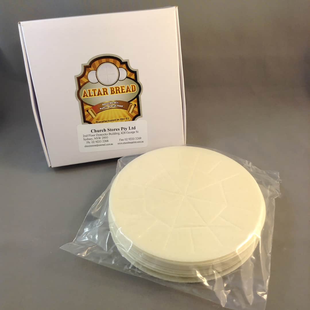Family Wafers (125mm Diameter) - Box 10 | Church Stores